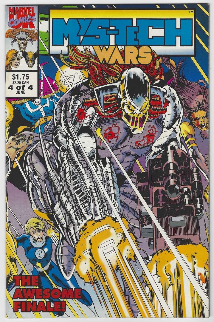 Mys-Tech Wars # 1 - 4 (complete set), Hobbies & Toys, Books & Magazines ...