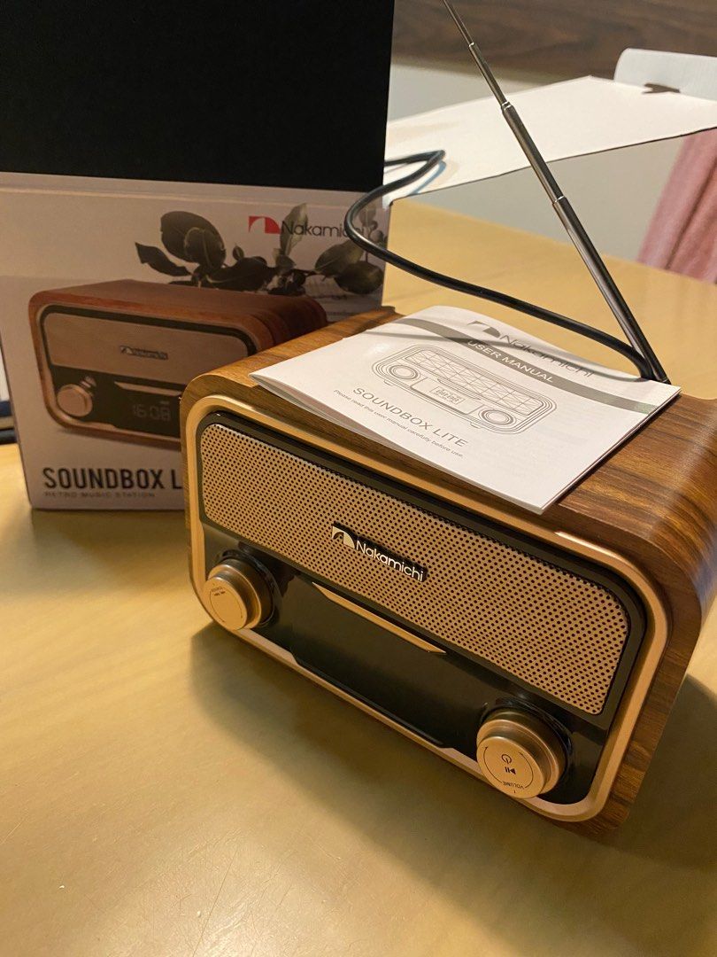 Nakamichi soundbox lite bluetooth radio FM FC2404, Audio, Other Audio ...