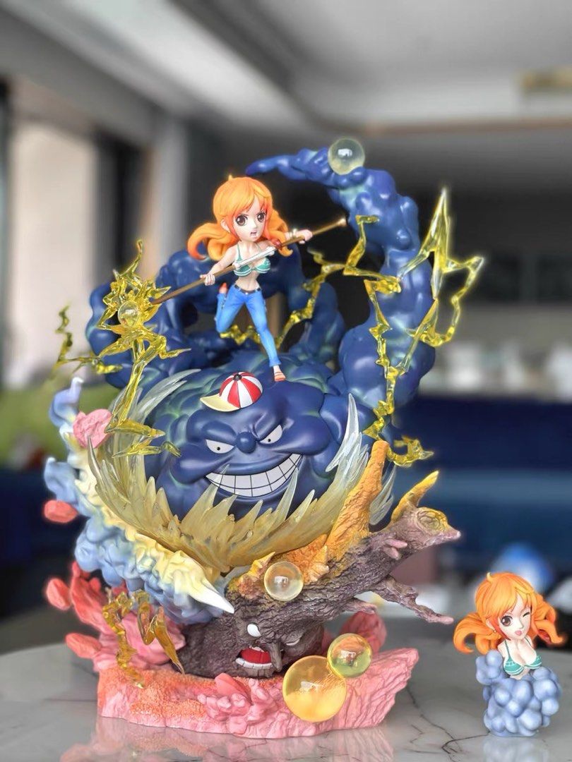 Nami and Zeus GK Figure G5 Studio One Piece, Hobbies & Toys, Toys ...