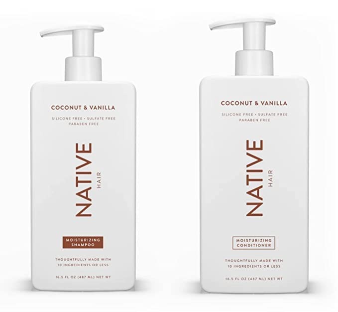 Native Shampoo & Conditioner 487 ml | Sulfate Free, Paraben Free, Dye ...