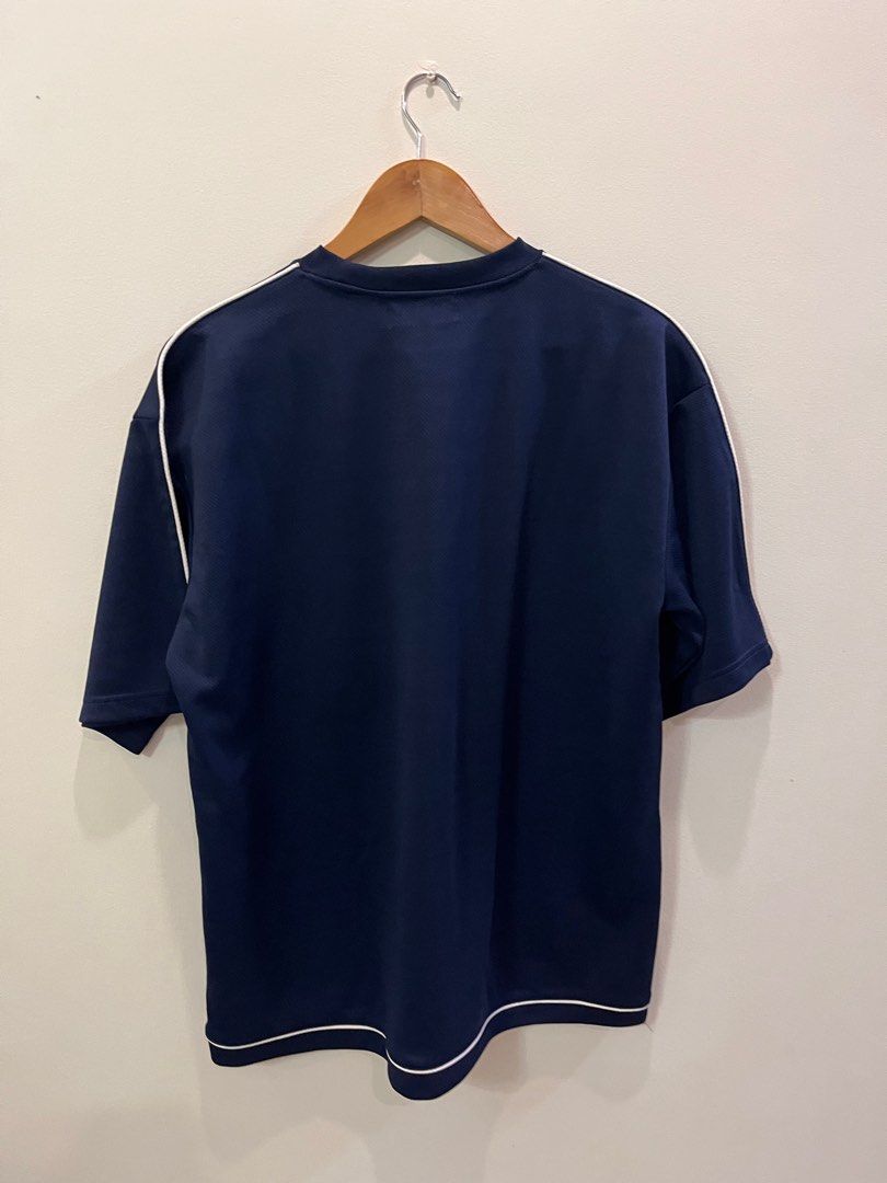 Navy Blue Dri-fit shirt jersey, Men's Fashion, Tops & Sets, Tshirts ...