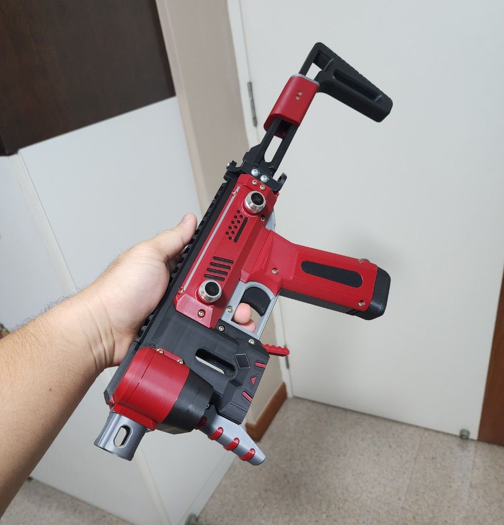 Nerf gryphon toy blaster, Hobbies & Toys, Toys & Games on Carousell