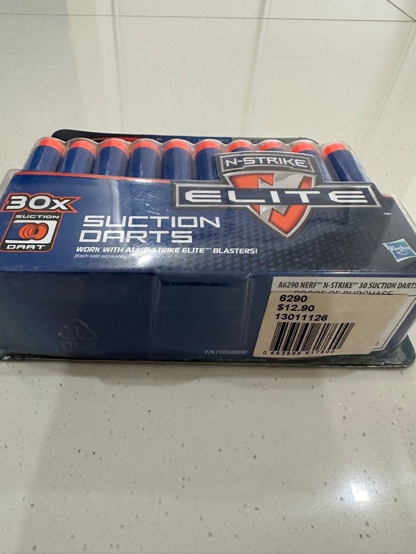 NERF suction darts, Hobbies & Toys, Toys & Games on Carousell