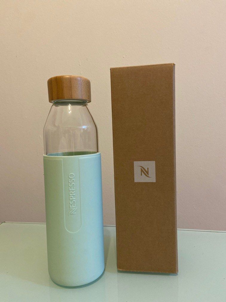 Nespresso Glass Water Bottle, Furniture & Home Living, Kitchenware ...