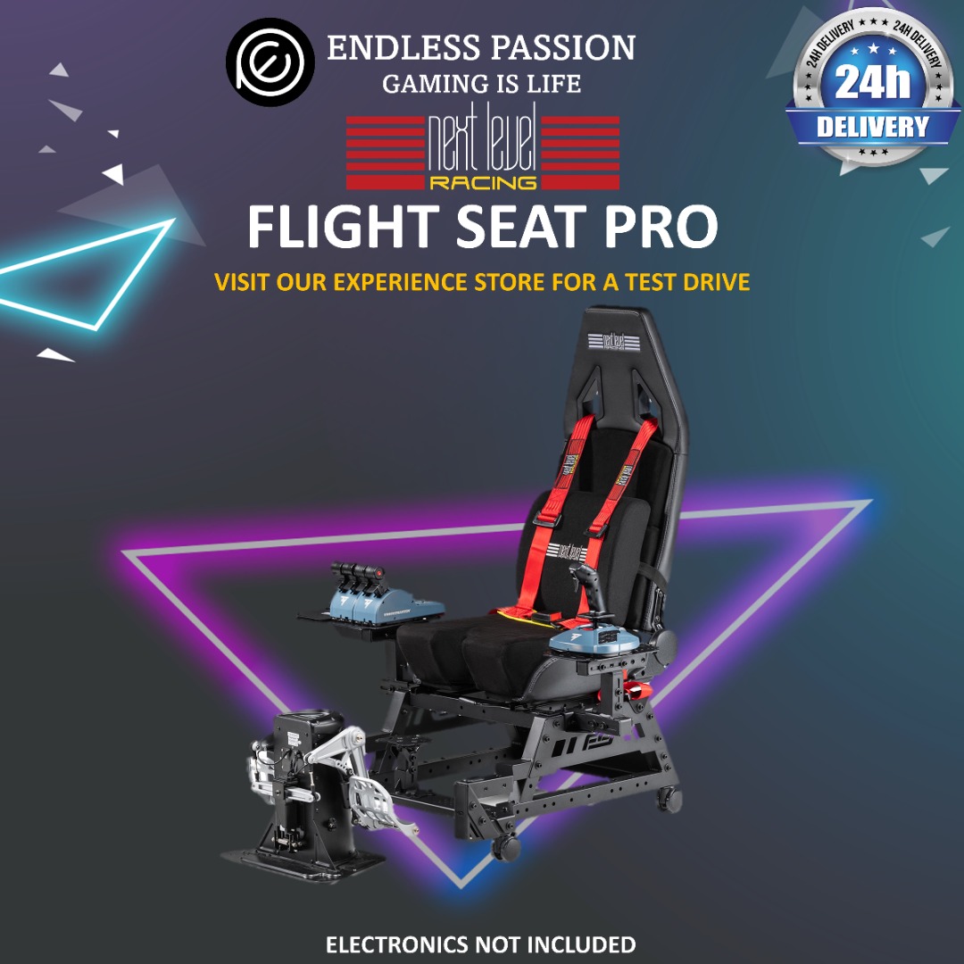 Next Level Racing Flight Seat Pro (NLR-S033), Sports Equipment, Other ...