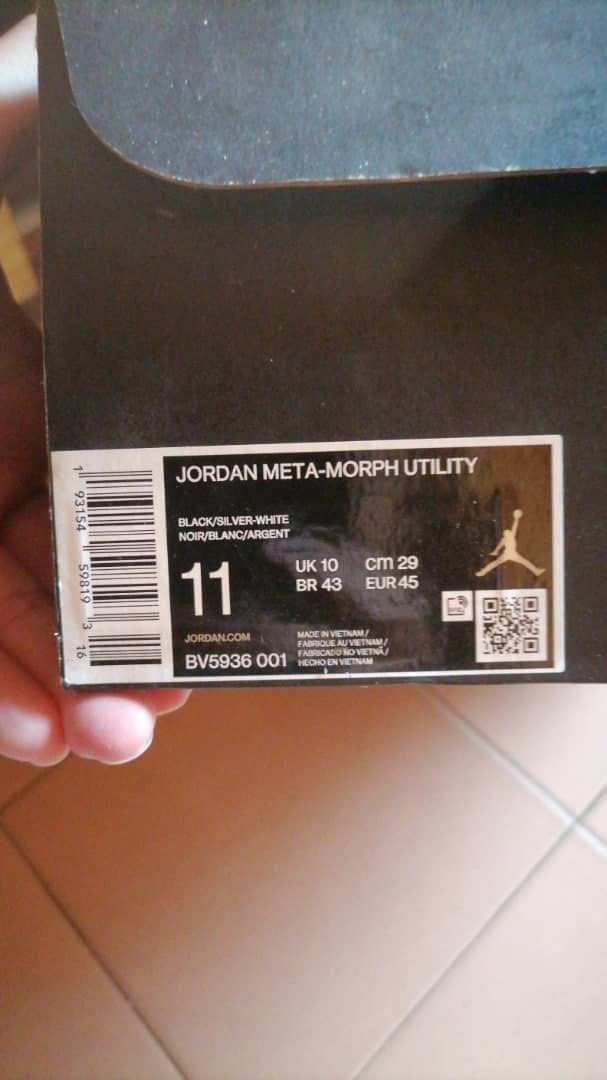 Nike air jordan meta black, Women's Fashion, Footwear, Sneakers on ...