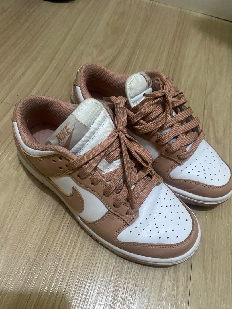 Nike Dunks in Rose Whisper, Women's Fashion, Footwear, Sneakers on ...