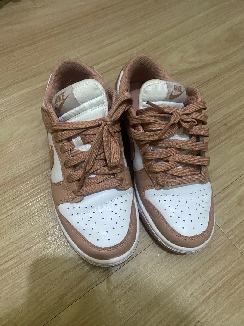 Nike Dunks in Rose Whisper, Women's Fashion, Footwear, Sneakers on ...