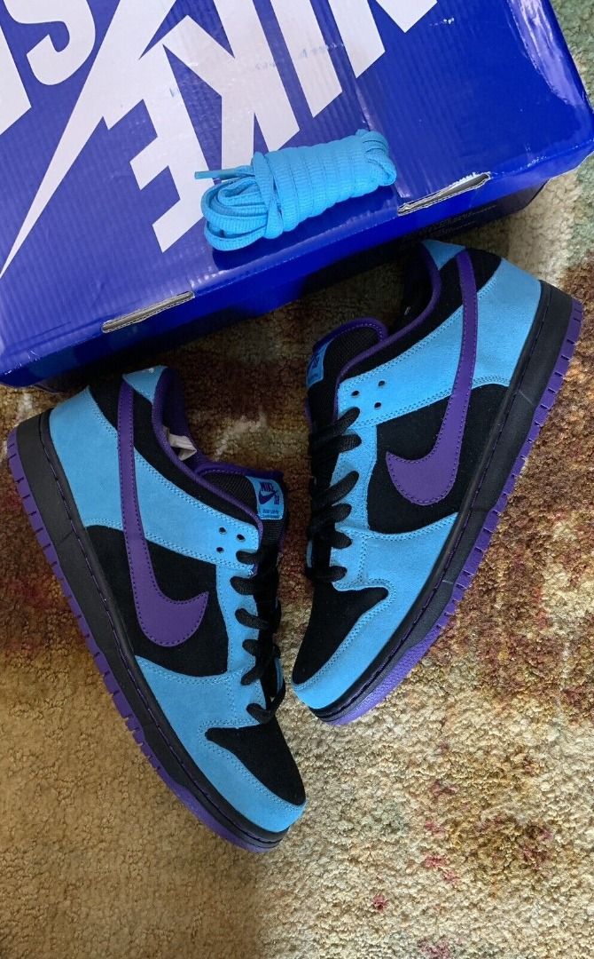 Nike SB Dunk Low “Skeletor”, Men's Fashion, Footwear, Sneakers on Carousell