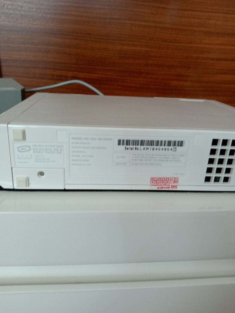 Nintendo Wii Model RVL-001 ( kor ) GM WL - RI - 002 on Carousell