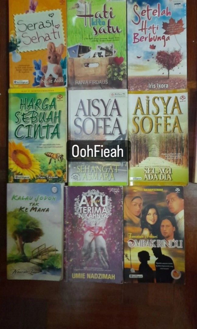Novel Melayu Preloved Murah, Hobbies & Toys, Books & Magazines, Storybooks on Carousell