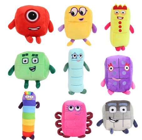 Numberblocks Soft Toys Stuffed Toy Plush Christmas Gift Presents ...