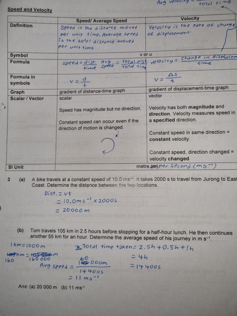 O level Pure Physics 'Kinematics' notes, Hobbies & Toys, Books ... O level Pure Physics 'Kinematics' notes, Hobbies & Toys, Books ...