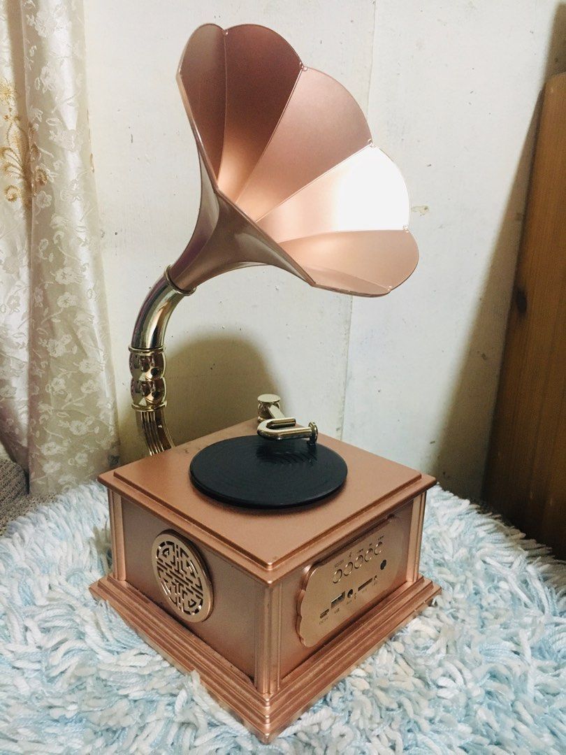 OlD FASHION PHONOGRAPH JUKEBOX RETRO AUDIO, Audio, Soundbars, Speakers ...