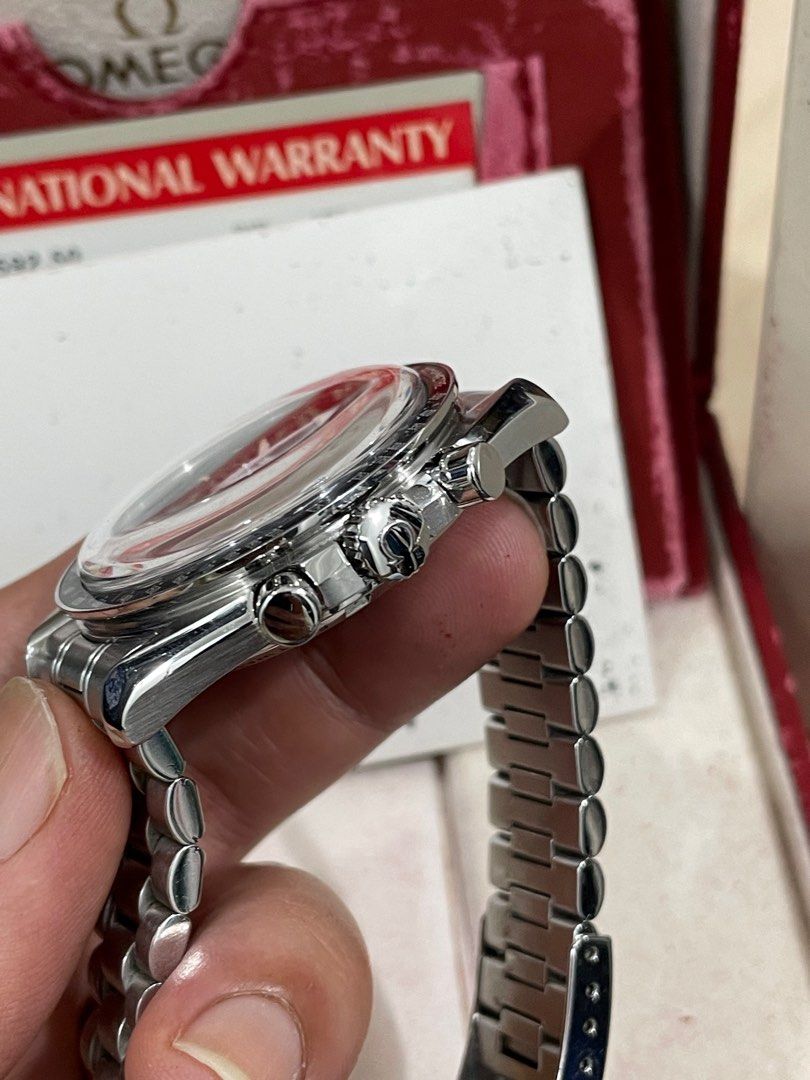 Omega Speedmaster Moonwatch 3592.50 863 Gilt Movement Box and Paper ...