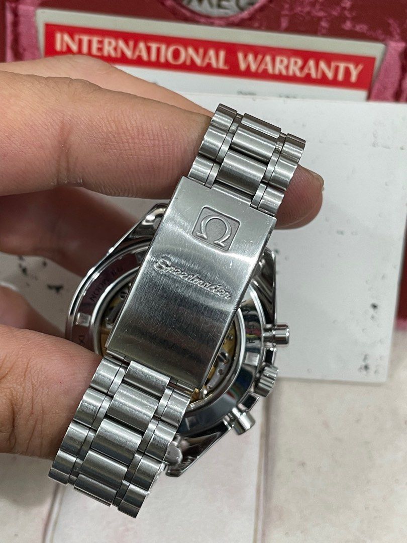 Omega Speedmaster Moonwatch 3592.50 863 Gilt Movement Box and Paper ...