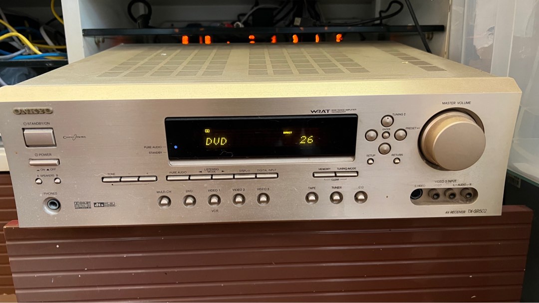 Onkyo TX-SR502, 音響器材, Soundbar、揚聲器、藍牙喇叭、耳擴 - Carousell