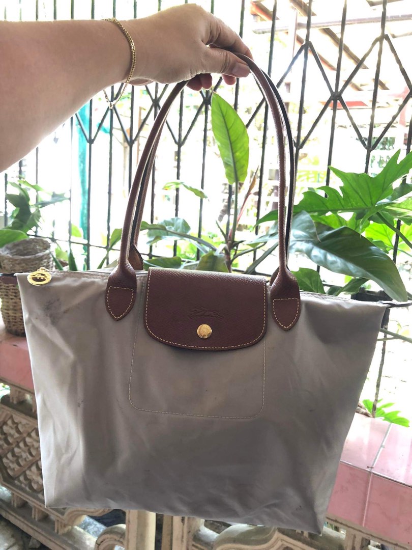 Original Longchamp Gray Bag on Carousell