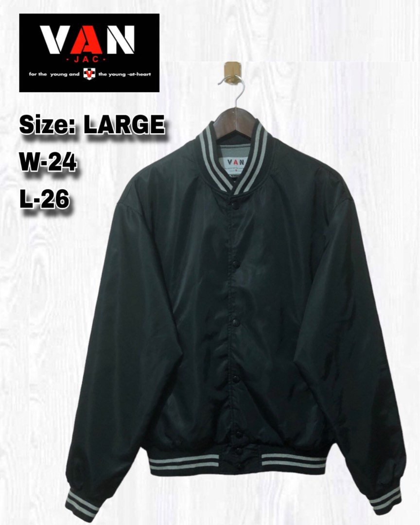 Original VAN JAC Vintage Brand Varsity Jacket on Carousell