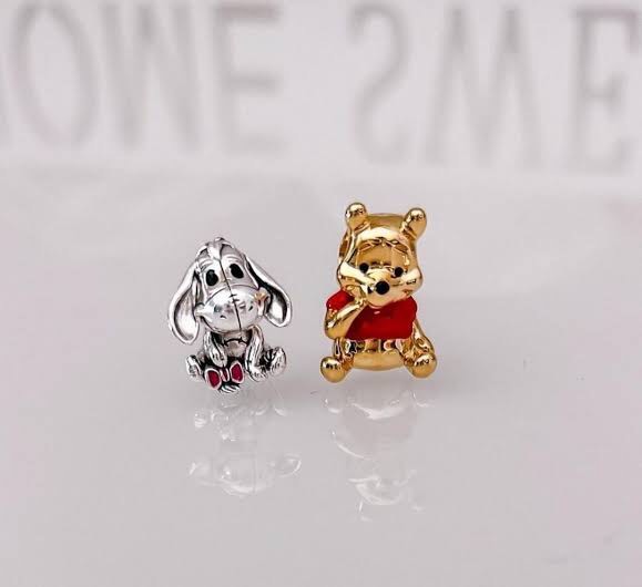 Pandora Winnie The Pooh Bear & Eeyore Charm Set, Women's Fashion, Jewelry & Organizers, Charms ...