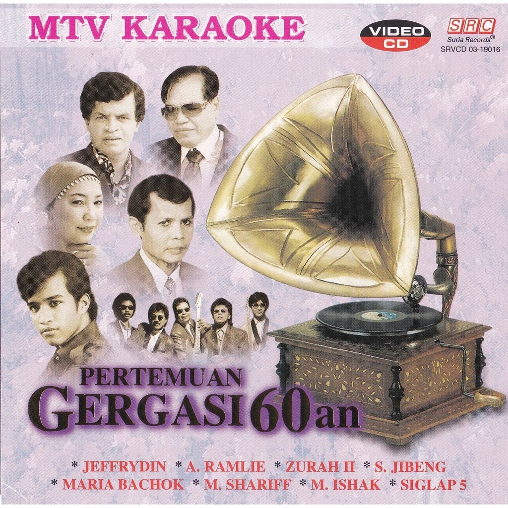 Pertemuan Gergasi 60an VCD MTV Karaoke Jeffrydin A. Ramlie Zurah II S ...