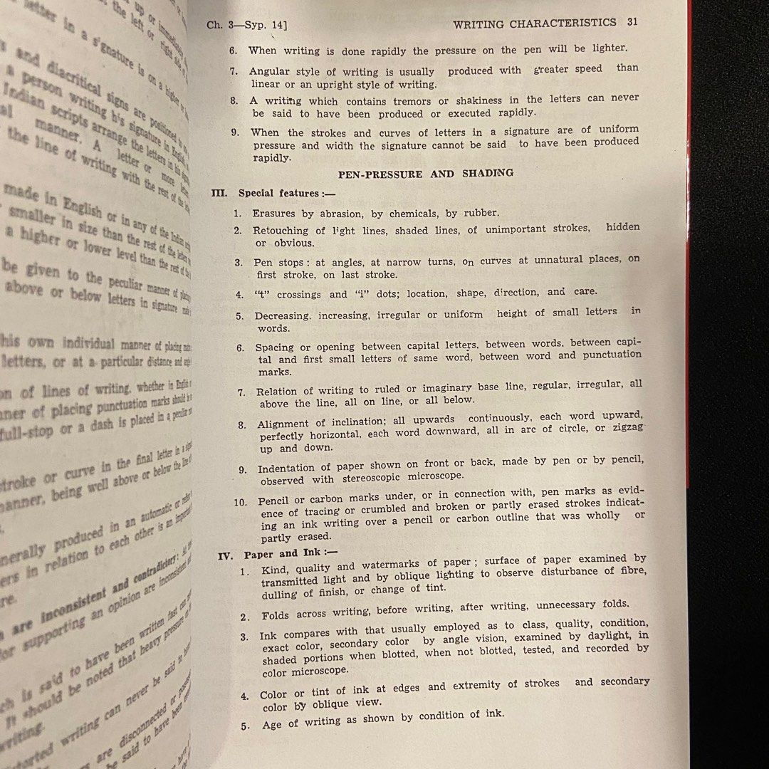 (Photocopy) Disputed Documents, Handwriting and Thumb Print ...