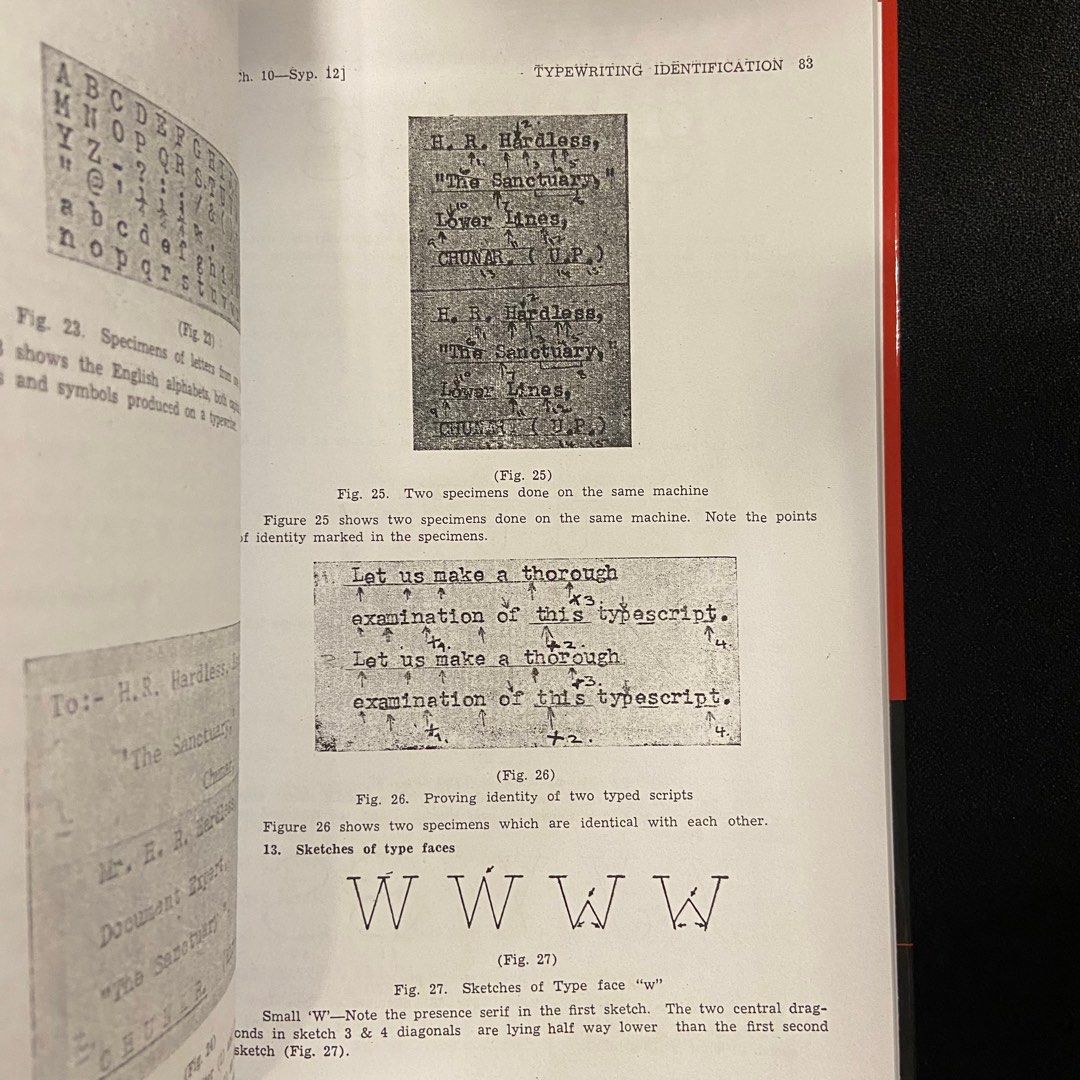 (Photocopy) Disputed Documents, Handwriting and Thumb Print ...