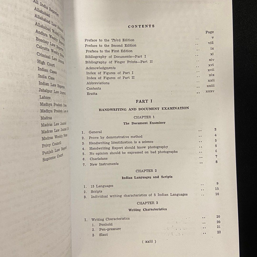 (Photocopy) Disputed Documents, Handwriting and Thumb Print ...