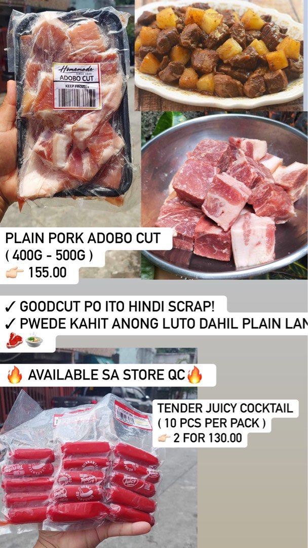 Plain Pork Adobo Cut on Carousell