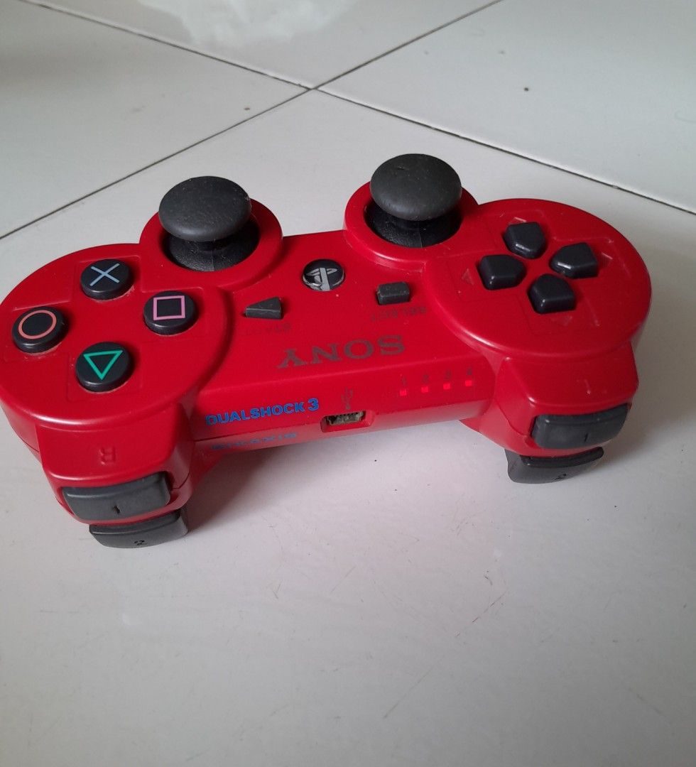 Playstation 3 Dualshock 3 Ps3 Ds3 Controller, Video Gaming, Gaming ...
