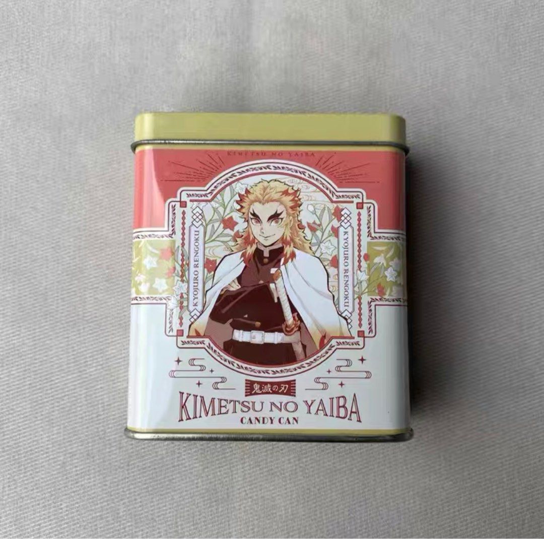 (PO) Demon Slayer characters metal candy box can, Hobbies & Toys, Toys ...