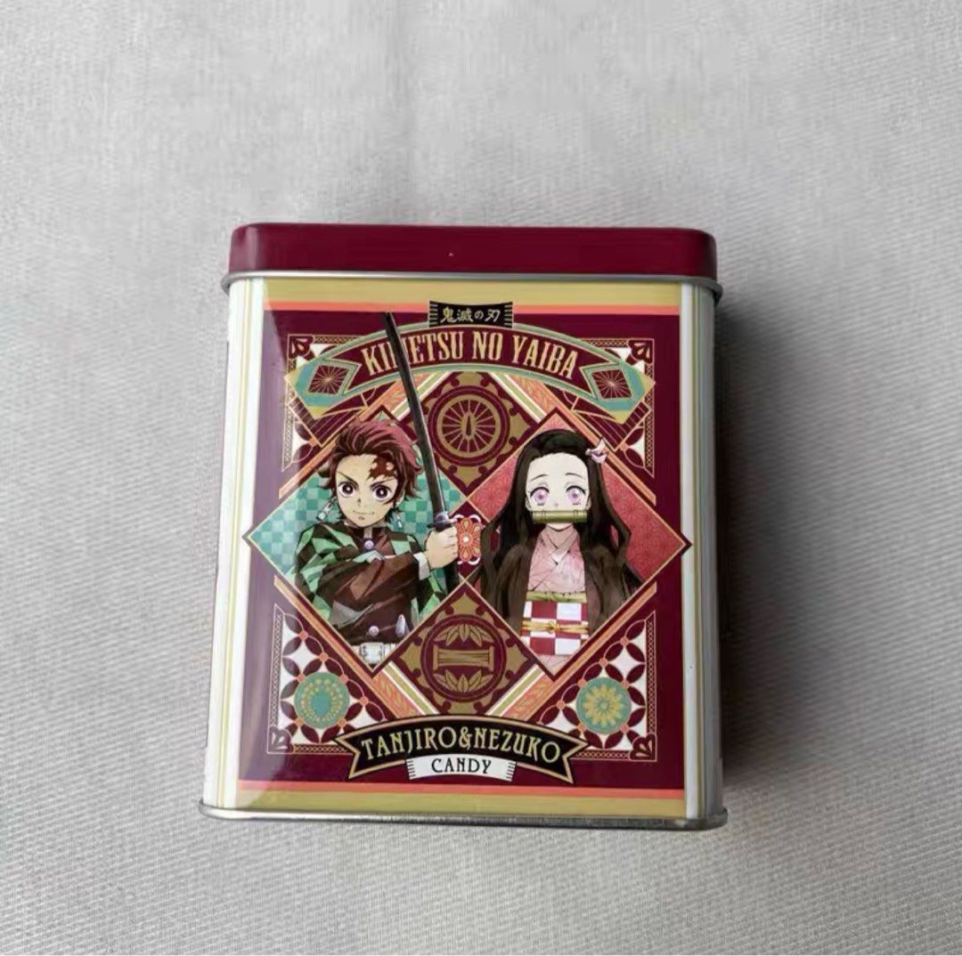 (PO) Demon Slayer characters metal candy box can, Hobbies & Toys, Toys ...