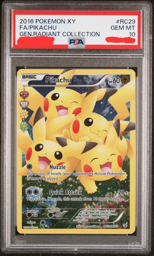 Pokemon TCG Generations Radiant Collection Pikachu PSA 10, Hobbies ...