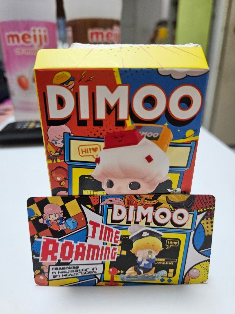 [POPMART] DIMOO - Time Roaming : A Navigator in an Motorboat, Hobbies ...