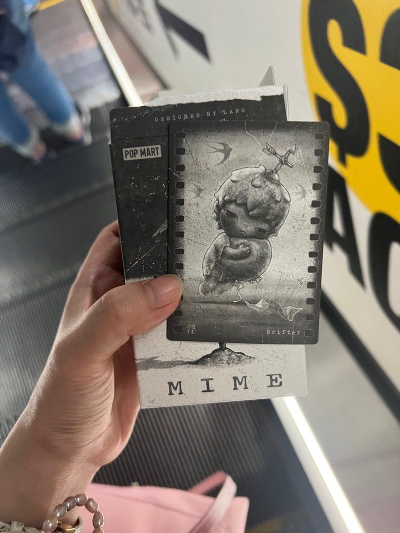 Popmart hirono mime drifter, Hobbies & Toys, Toys & Games on Carousell