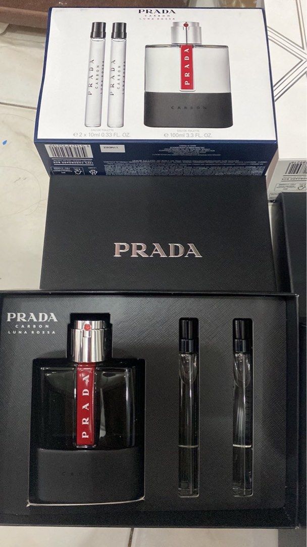 Prada Carbon Set, Beauty & Personal Care, Fragrance & Deodorants on ...