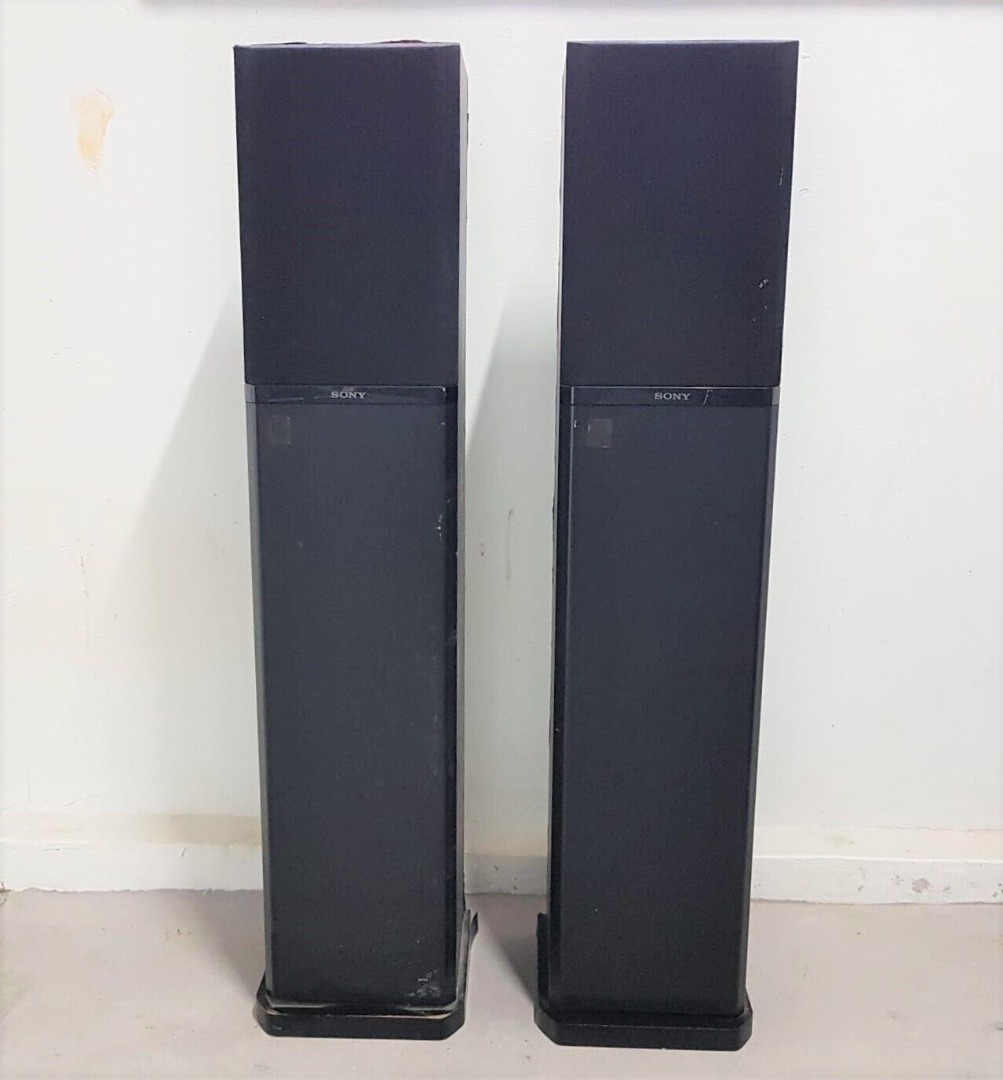 Professional SONY Speaker System, made in JAPAN, 2-Way Loudspeakers, MODEL SS- GT55, 39 inches ...
