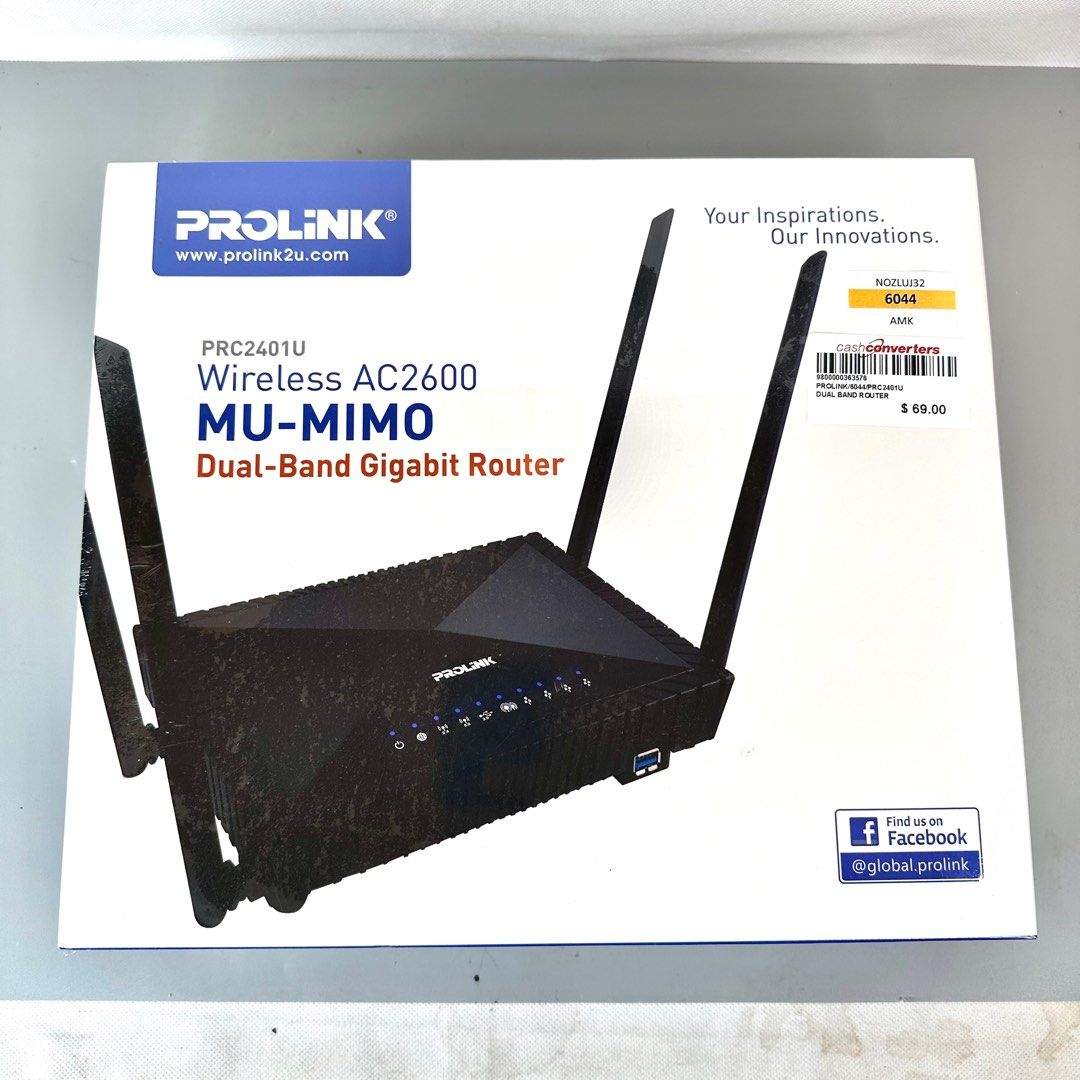 Prolink PRC2401U Dual Band Router on Carousell