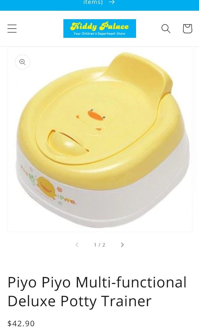 Pyo Pyo 3 in1 (Potty training), Babies & Kids, Bathing & Changing ...