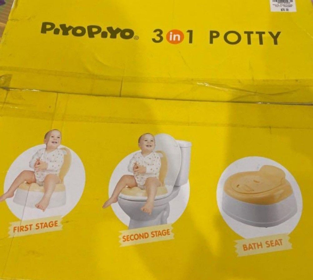 Pyo Pyo 3 in1 (Potty training), Babies & Kids, Bathing & Changing ...