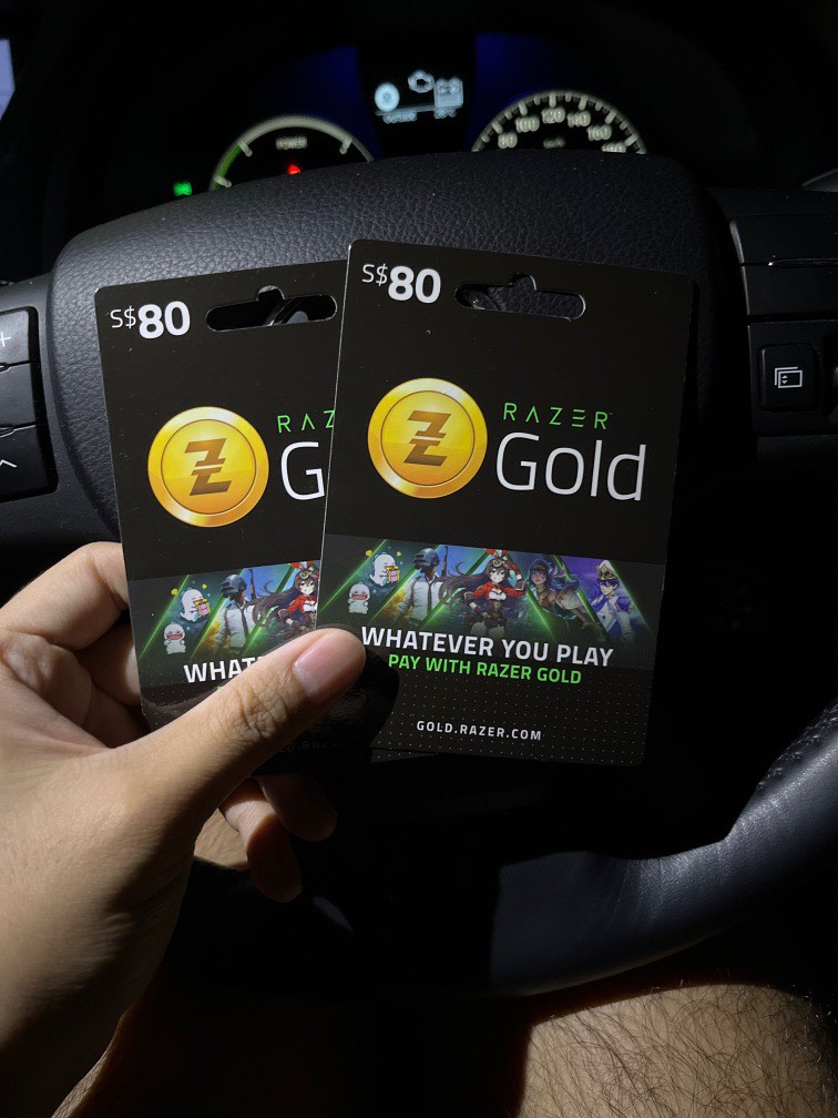 Razer Gold Gift Card, Video Gaming, Gaming Accessories, Game Gift Cards ...