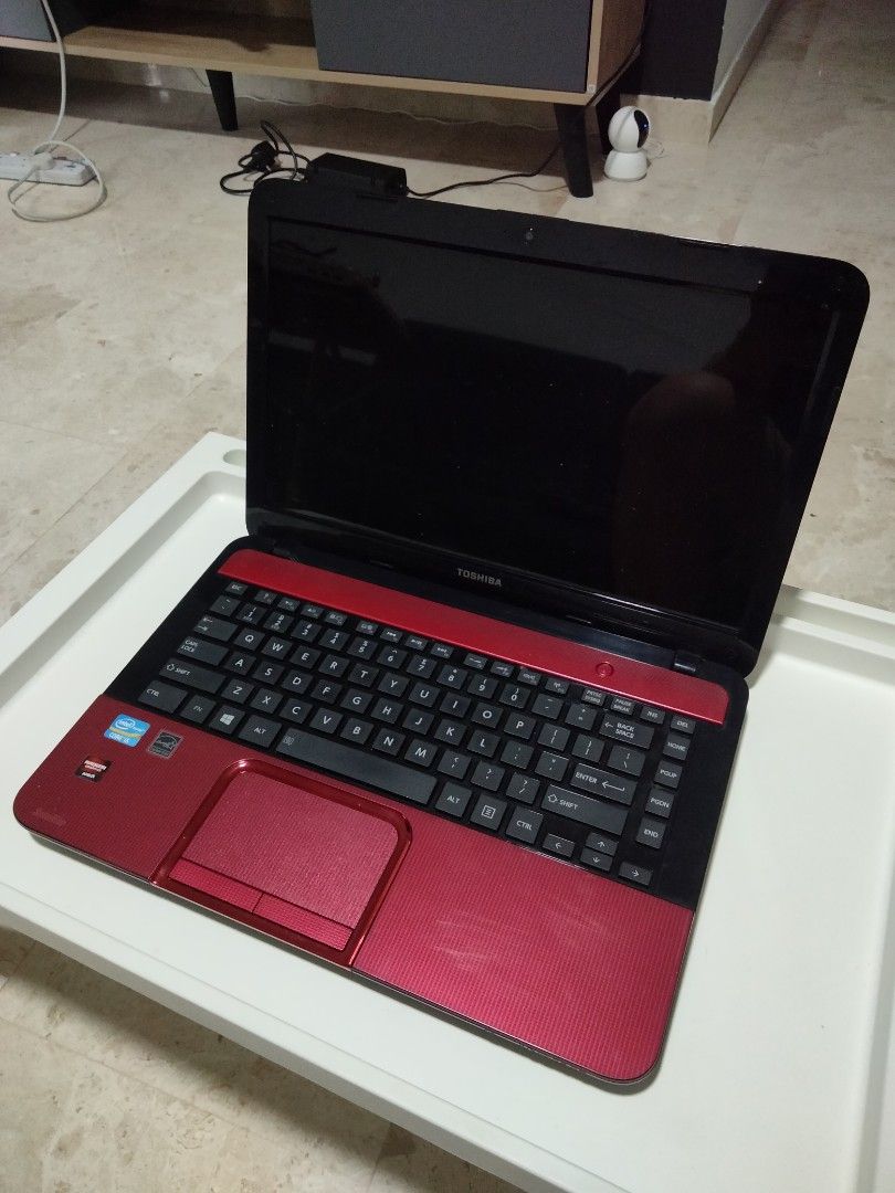 Red Toshiba i5 Laptop, Computers & Tech, Laptops & Notebooks on Carousell