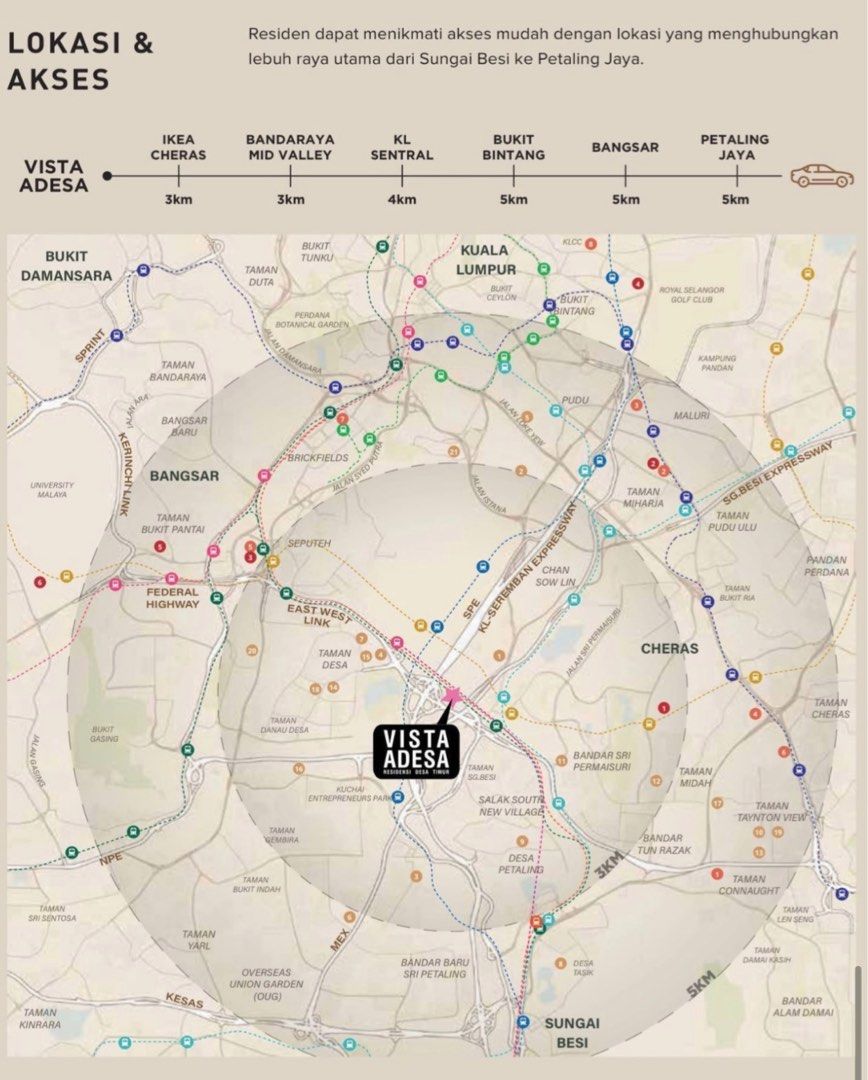 Residensi Desa Timur Vista Radium Adesa Sg Besi KL Rumawip Cheras ...