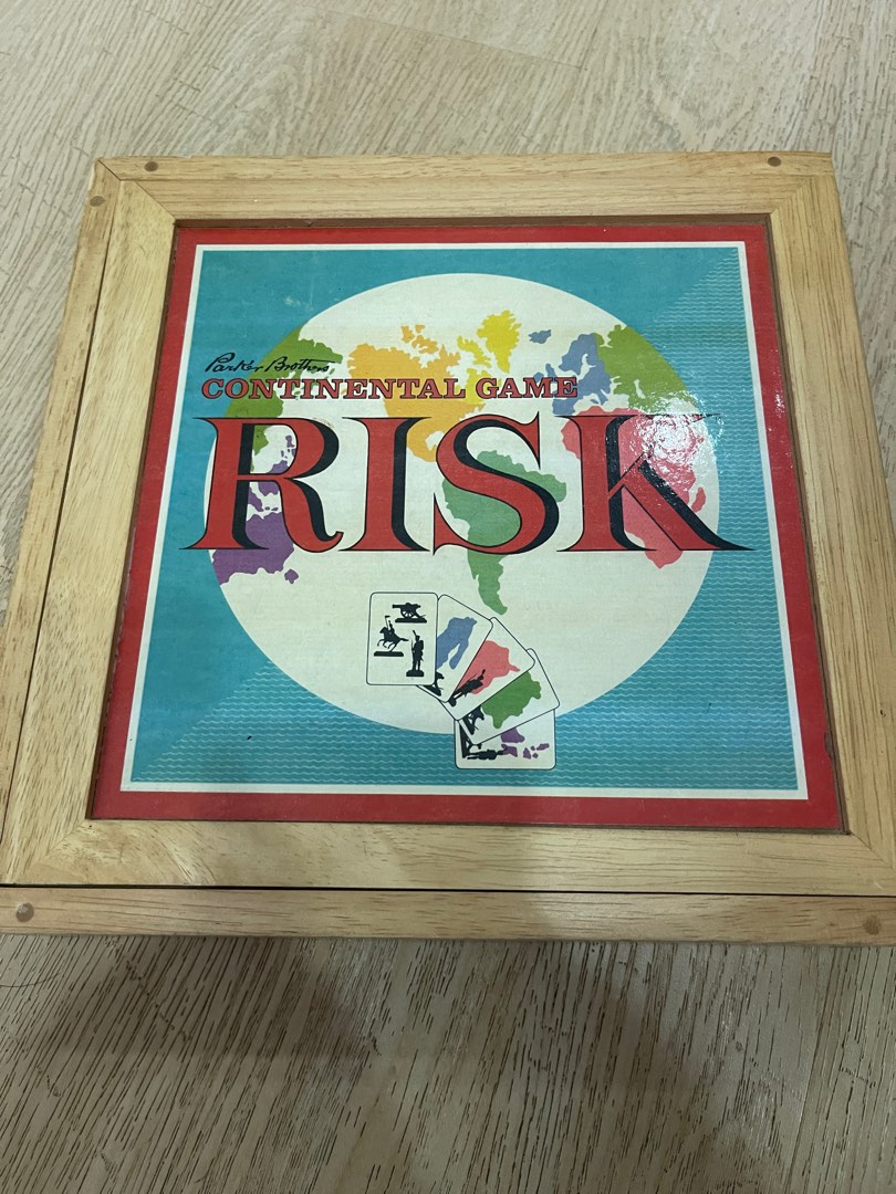 Risk Board Game - Wooden Box, Hobbies & Toys, Toys & Games on Carousell