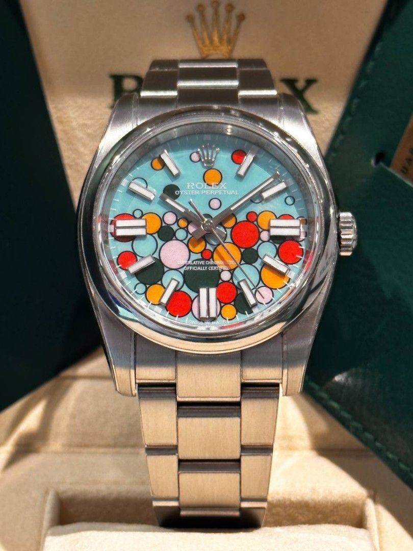 Rolex Oyster Perpetual 36mm OP36 116000 2019 Black Dial Convert to ...