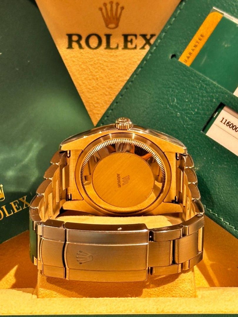 Rolex Oyster Perpetual 36mm OP36 116000 2019 Black Dial Convert to ...