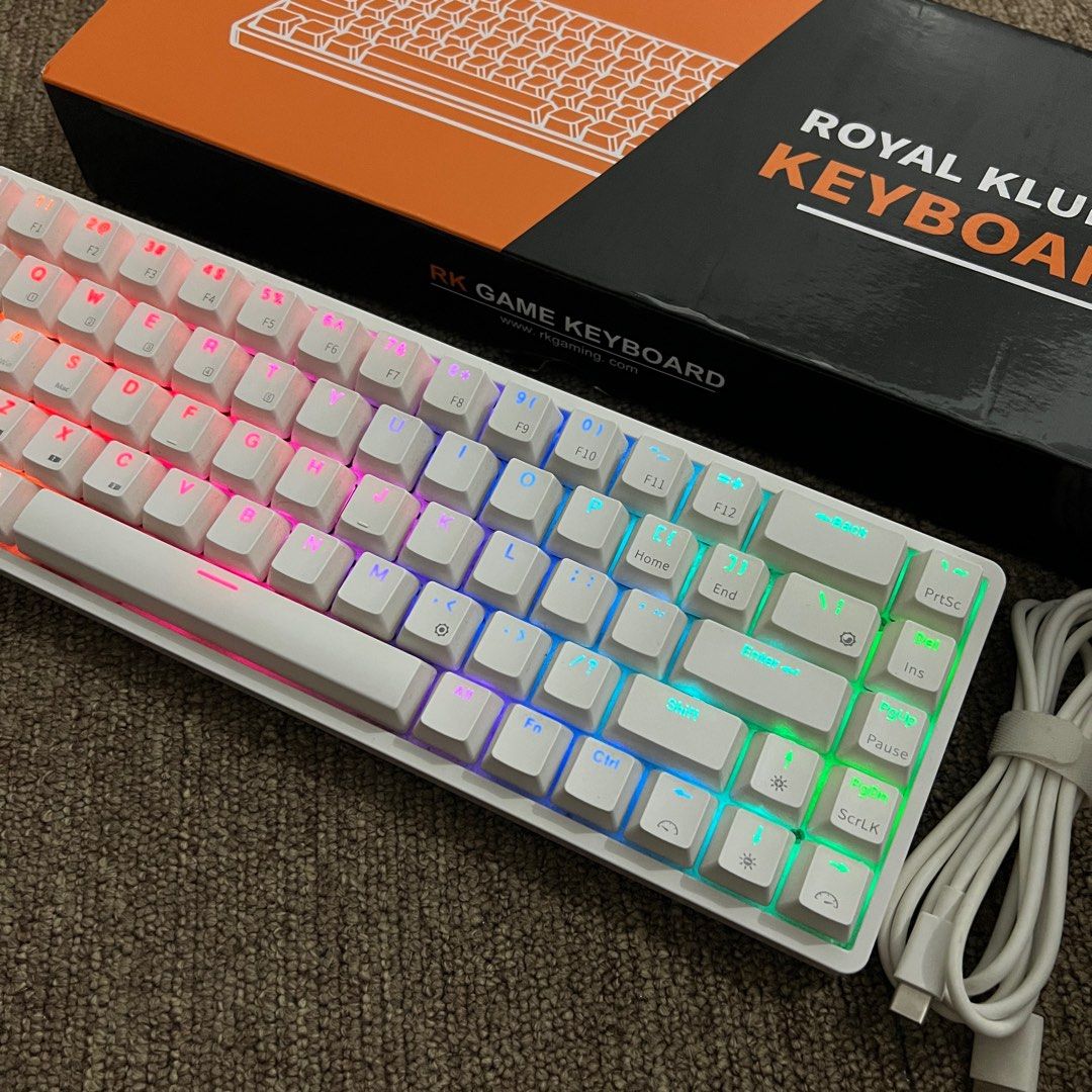 [only 1250 php on Sep 18] Royal Kludge RK68 mechanical keyboard ...