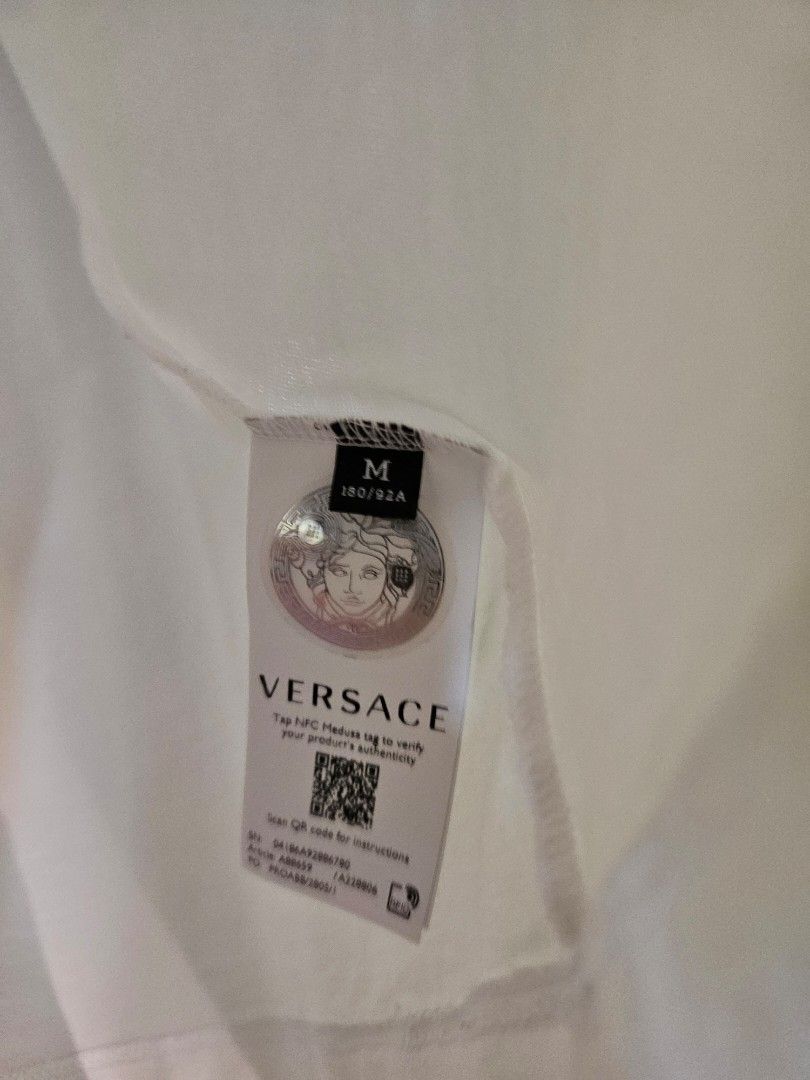 VERSACE Via Gesu Medusa Tshirt Rtp:$580, Men's Fashion, Tops & Sets ...