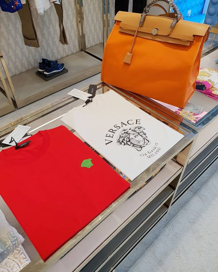 VERSACE Via Gesu Medusa Tshirt Rtp:$580, Men's Fashion, Tops & Sets ...