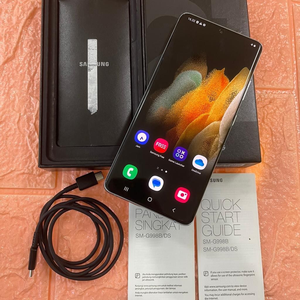 Samsung Galaxy S21 Ultra 5g 12 256gb Fullset Mulus Bekas Resmi On Carousell